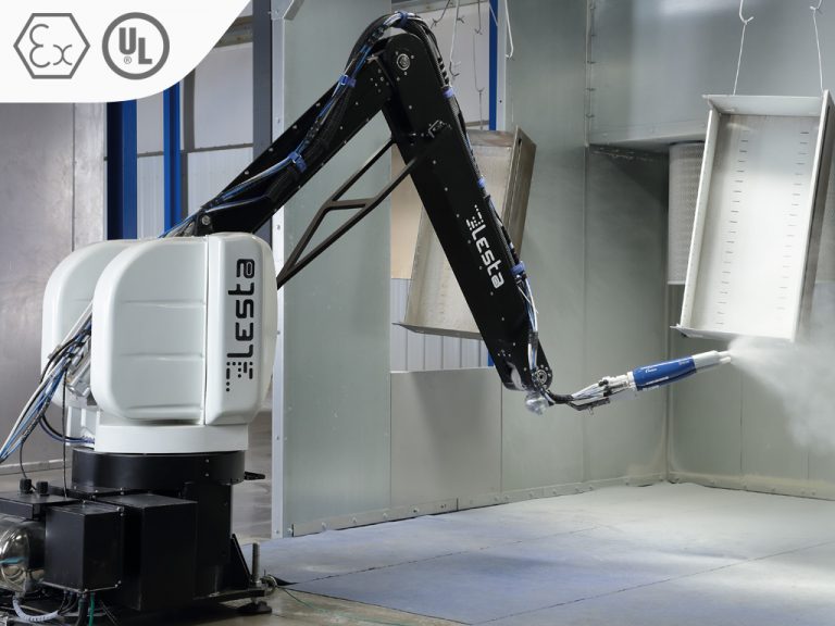 Robot per la verniciatura in autoapprendimento 6 assi Lesta LEBOT MV A6