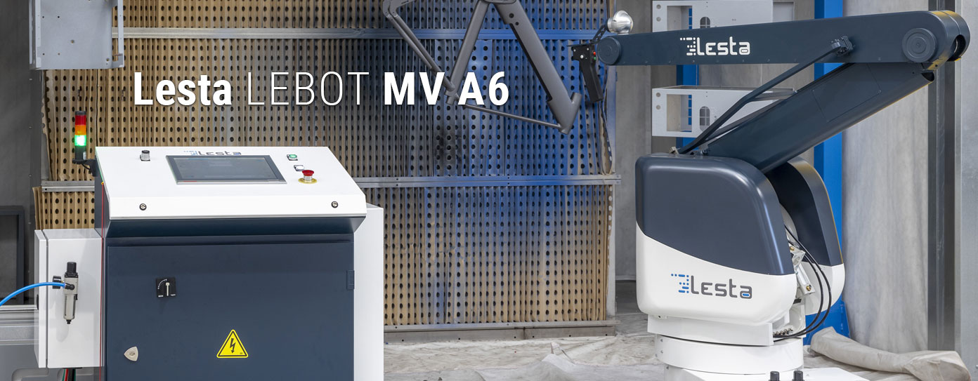 Lesta LEBOT MV A6 is The Robot with an Ultra-Light Arm - Lesta