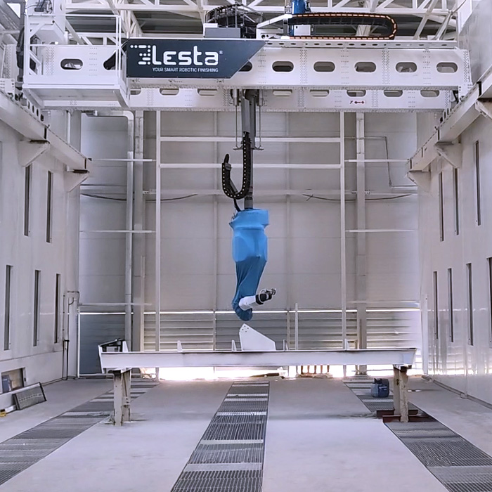 Automazioni Verniciatura Industriale Metallo - Lesta